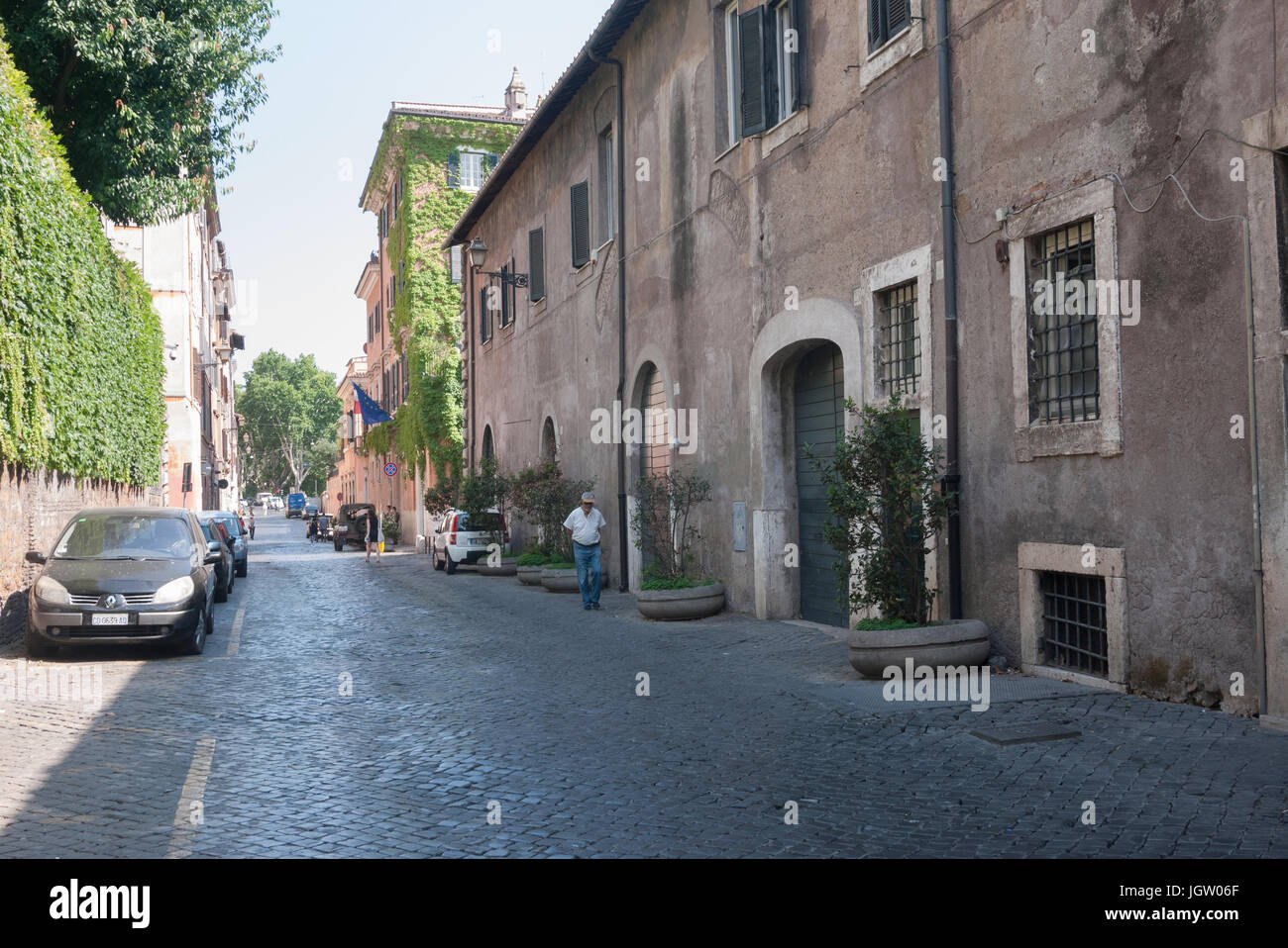 Rome, Italy - Via Giulia Stock Photo - Alamy