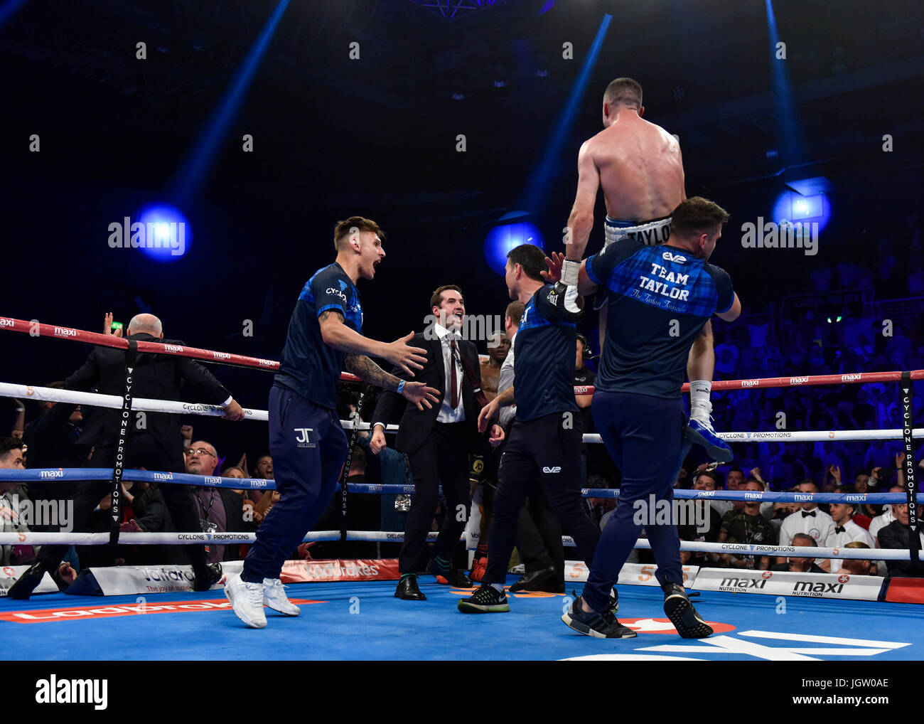 Saturday 8th of July 2017: Boxing, Braehead Arena, Glasgow, Scotland ...
