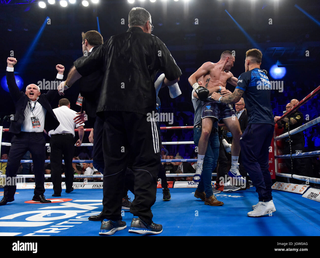 Saturday 8th of July 2017: Boxing, Braehead Arena, Glasgow, Scotland ...