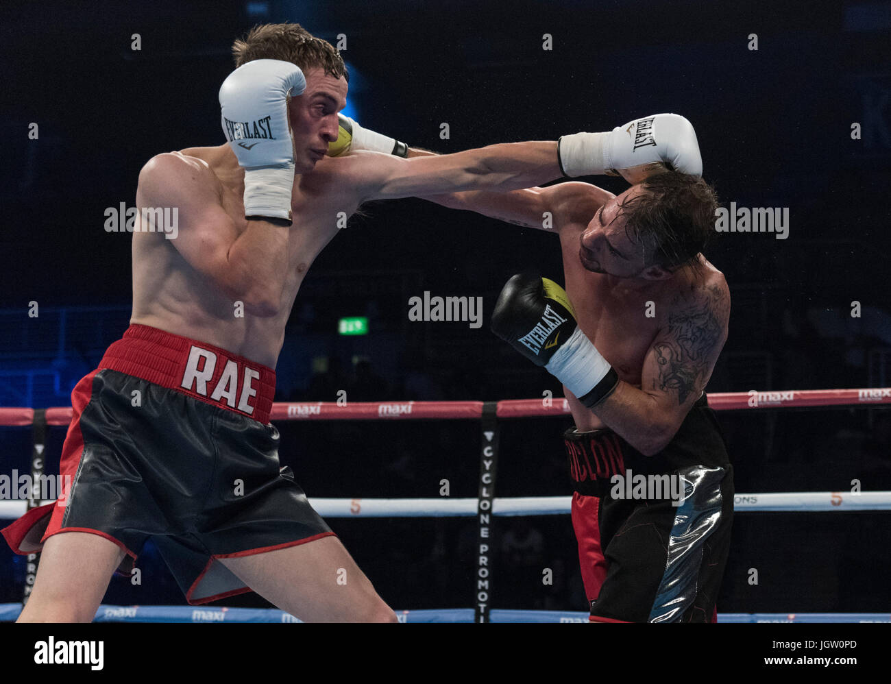 Saturday 8th of July 2017: Boxing, Braehead Arena, Glasgow, Scotland ...