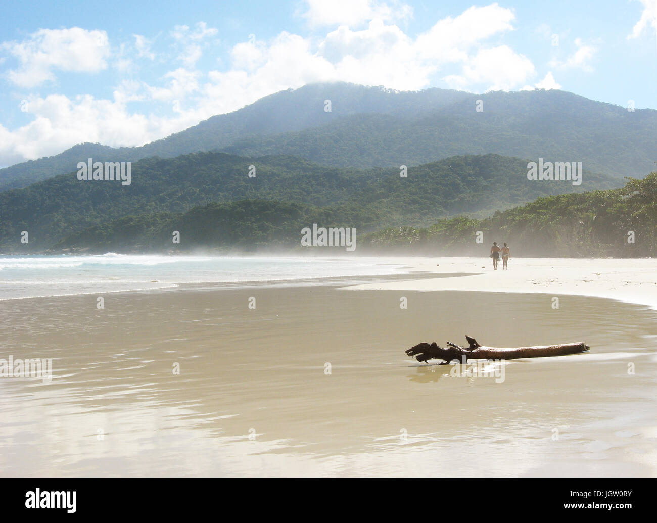 Landscape, Lopes Mendes Beach, Ilha Grande, Rio de Janeiro, Brazil ...