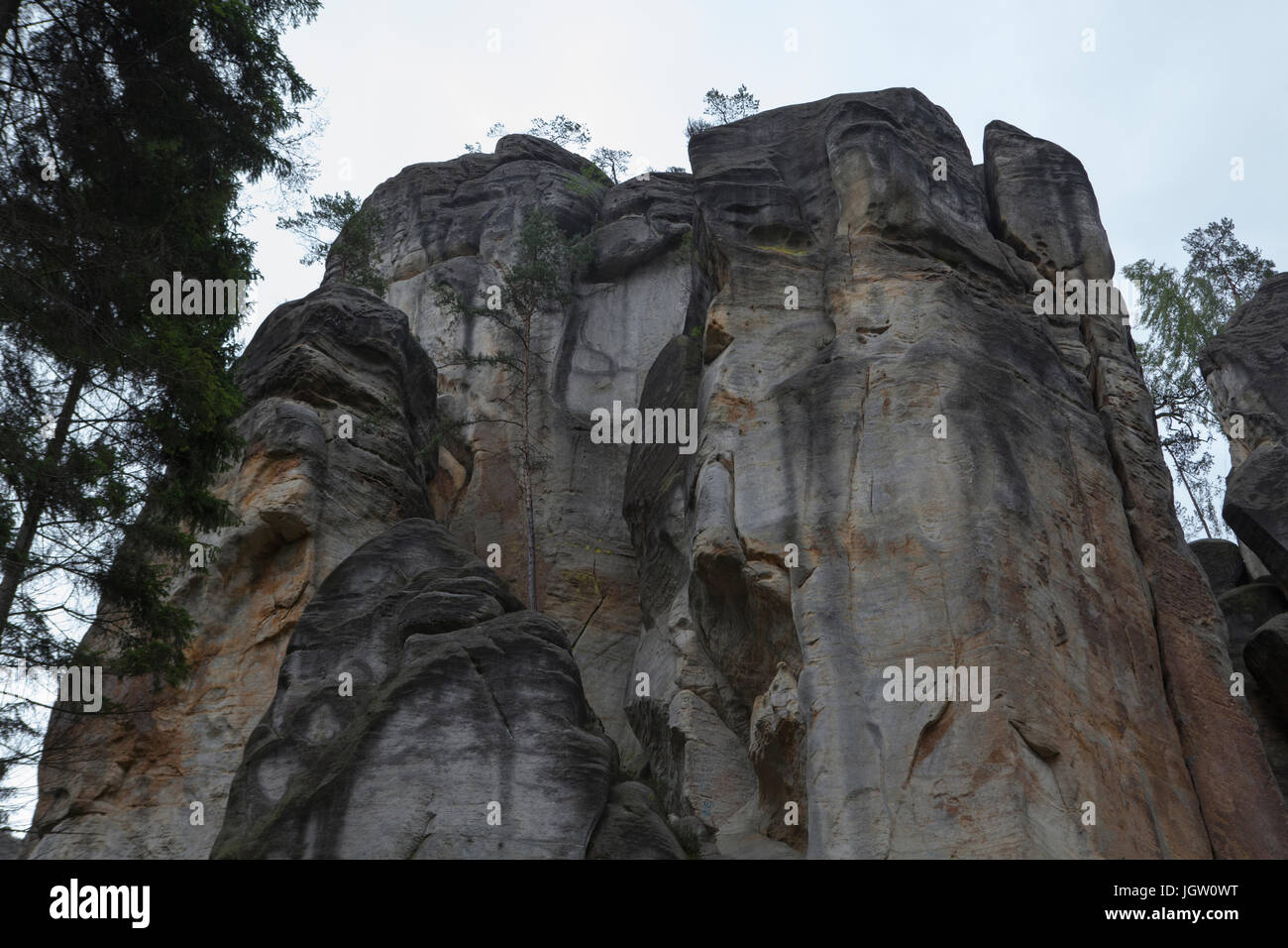 Adršpach-Teplice Rocks Czech Republic Stock Photo - Alamy