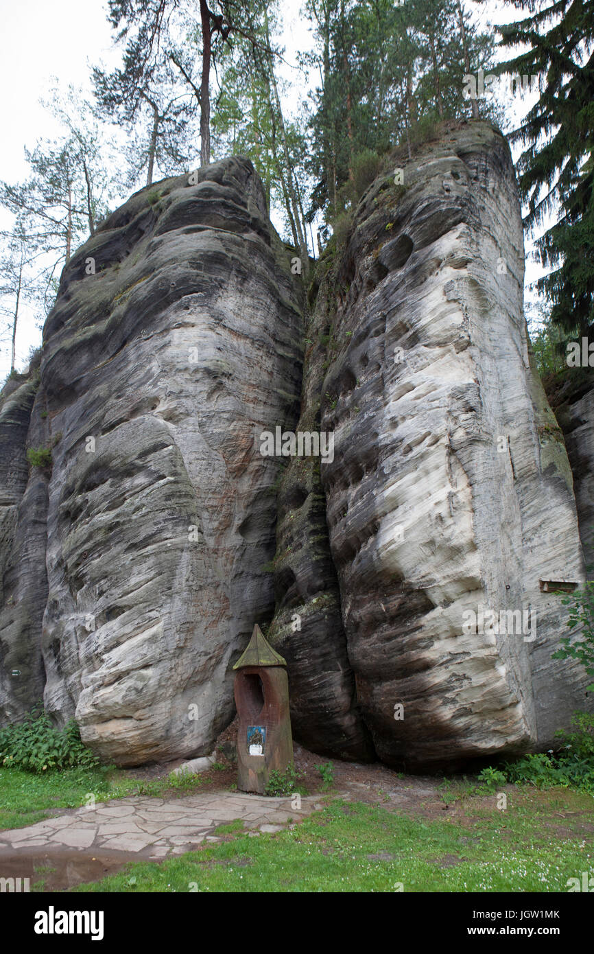 Adršpach-Teplice Rocks Czech Republic Stock Photo - Alamy