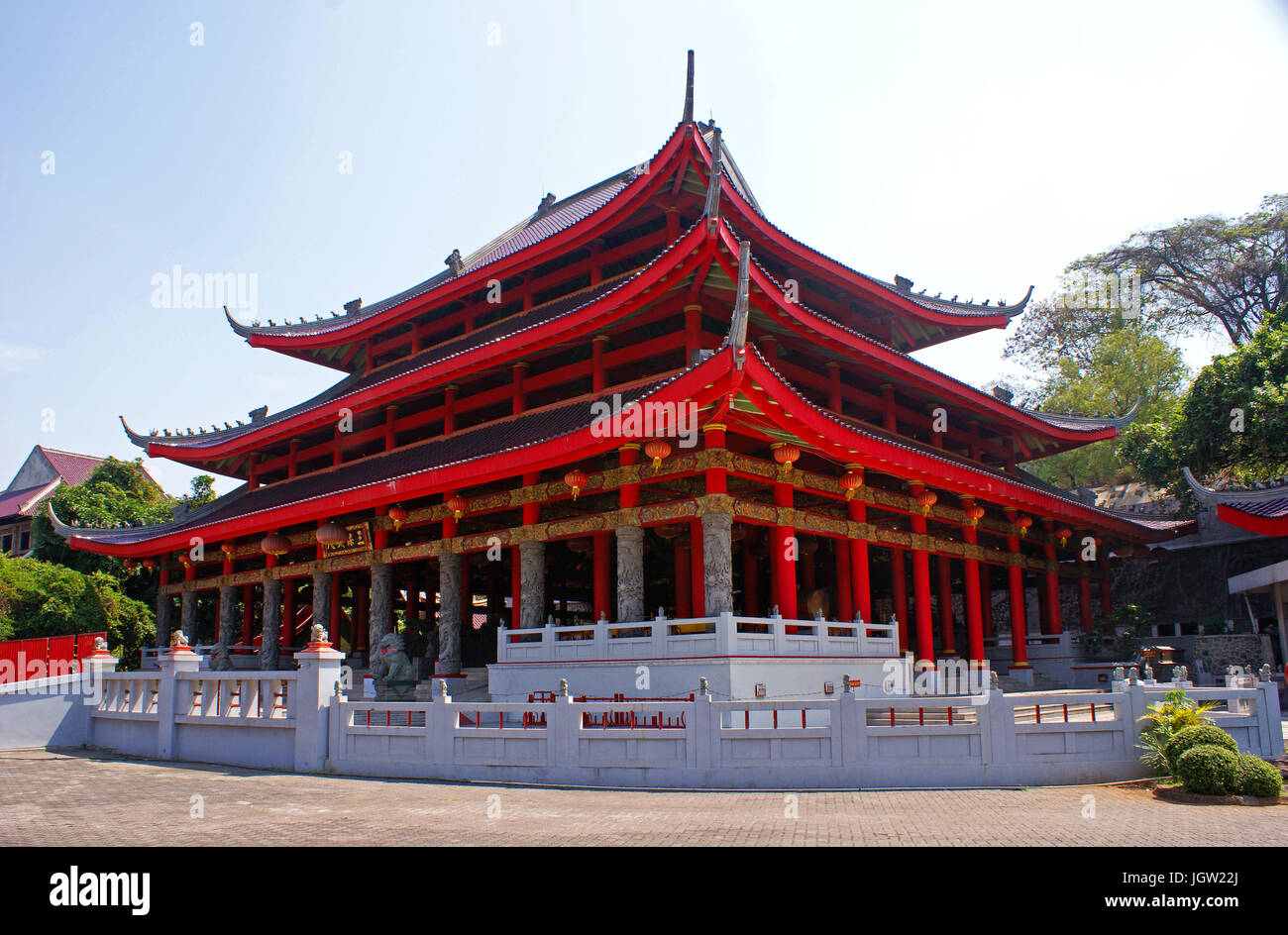 Sam Poo Kong, Semarang City, Central Java, Indonesia Stock Photo - Alamy
