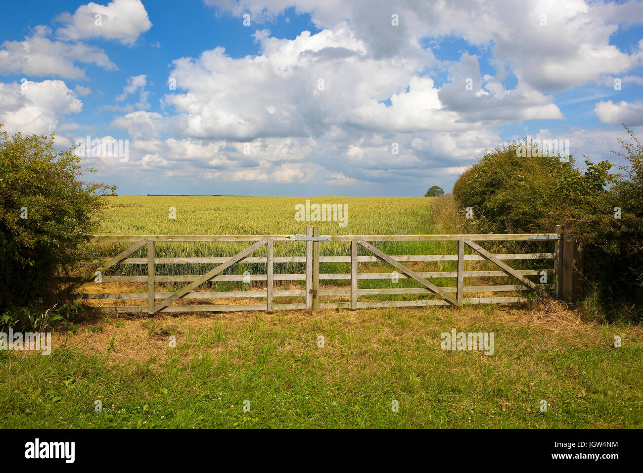 Tradtional wooden gates hi-res stock photography and images - Alamy
