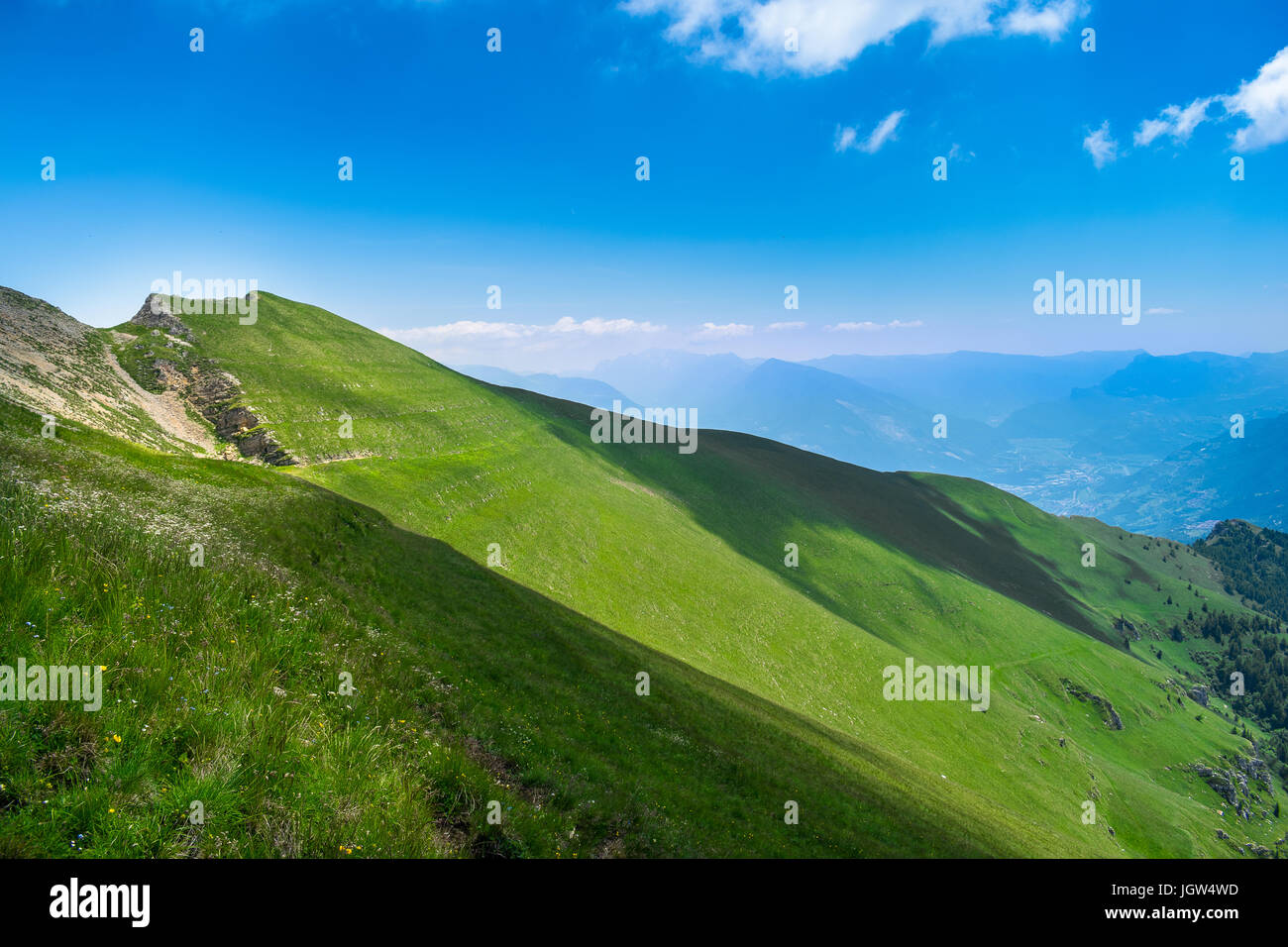 Monte Bondone, Dolomites, Rovereto, Italy Stock Photo - Alamy