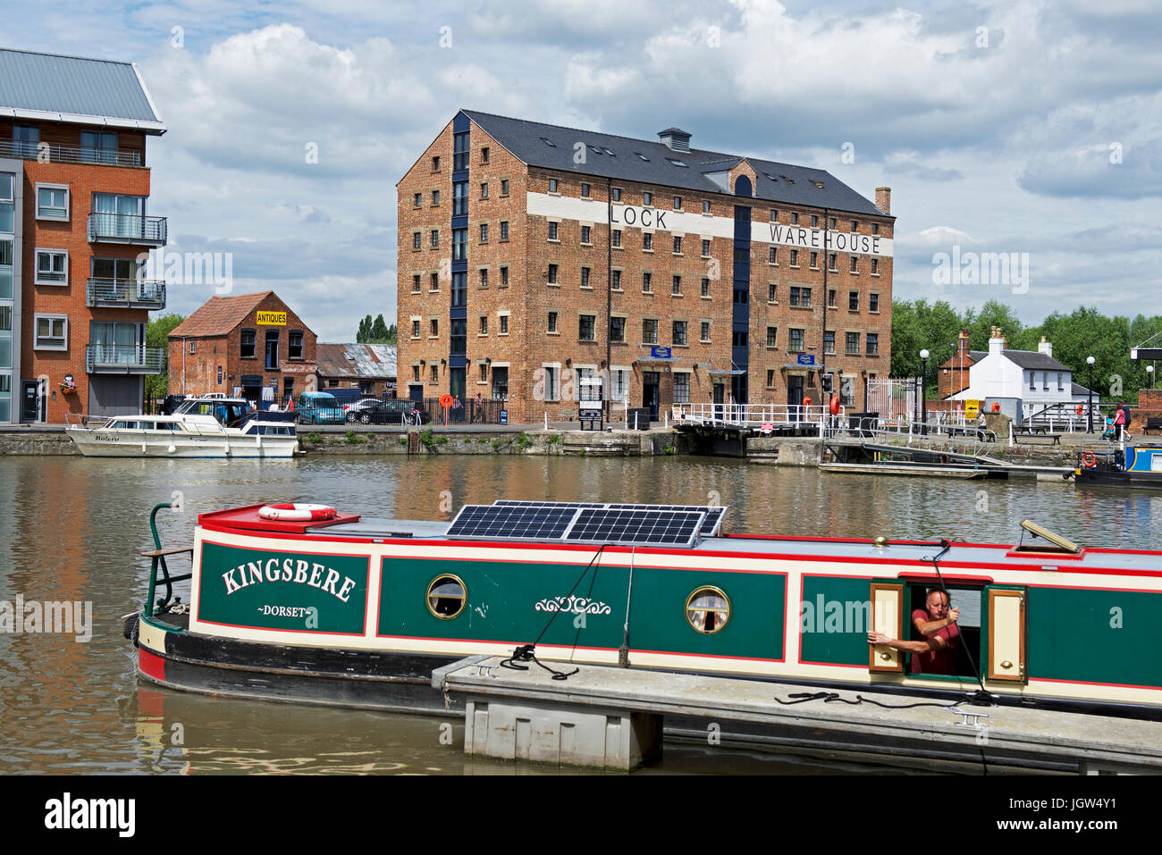 Gloucester Quays, Gloucestershire, England UK Stock Photo - Alamy