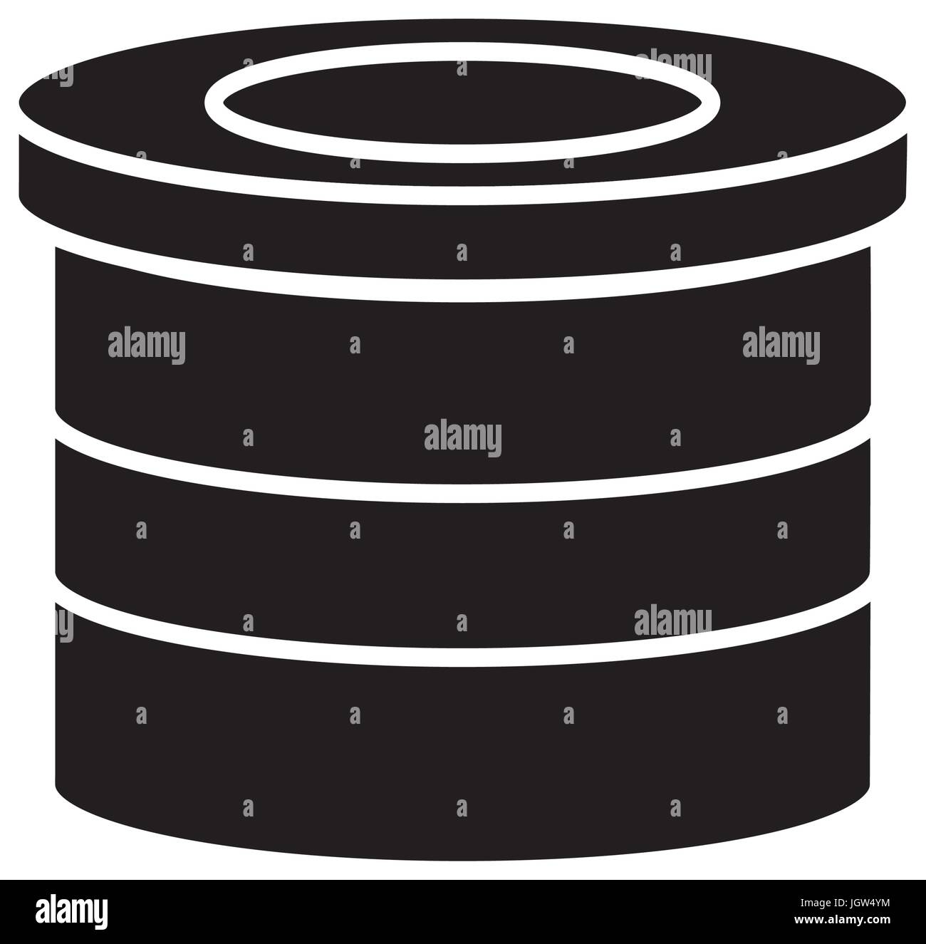 table icon over white background vector illustration Stock Vector Image ...