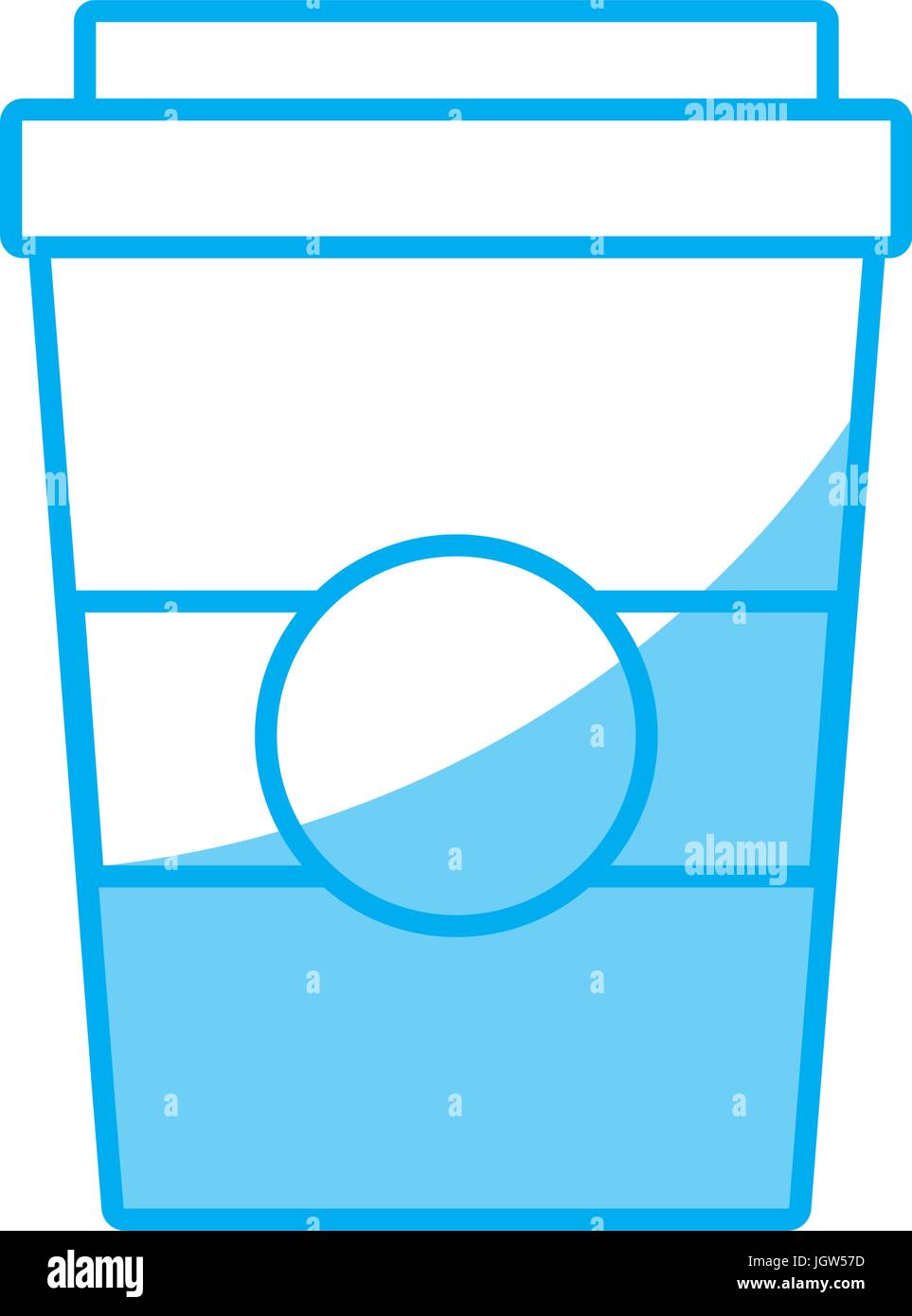 coffee cup icon over white background vector illustration Stock Vector ...