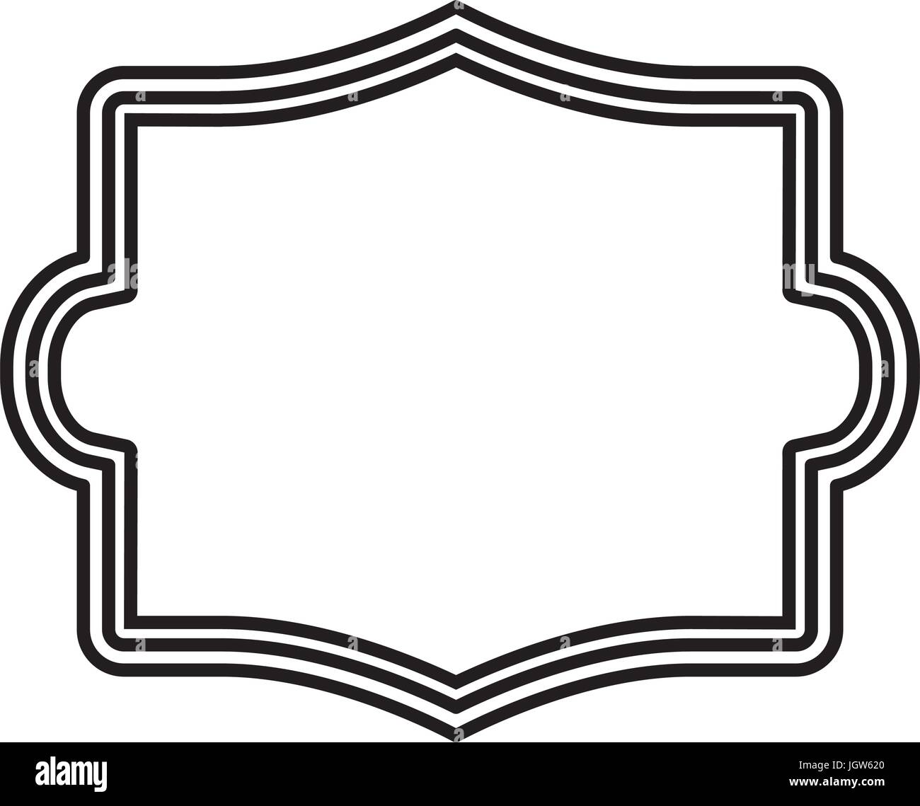 vintage frame icon over white background vector illustration Stock ...