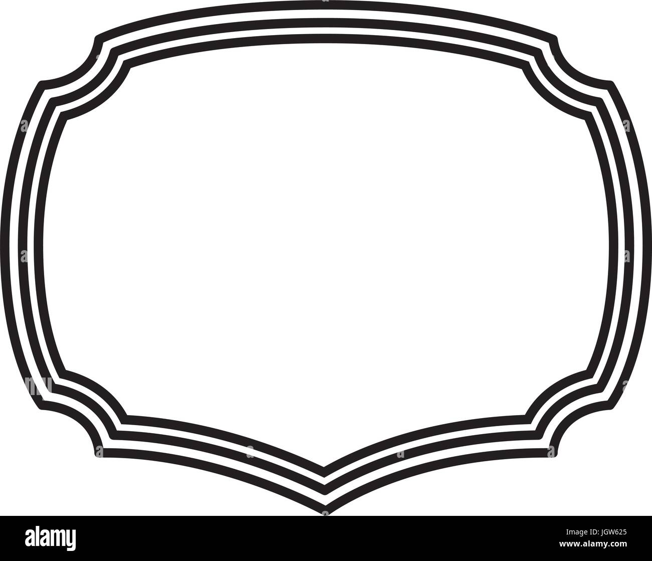 vintage frame icon over white background vector illustration Stock ...