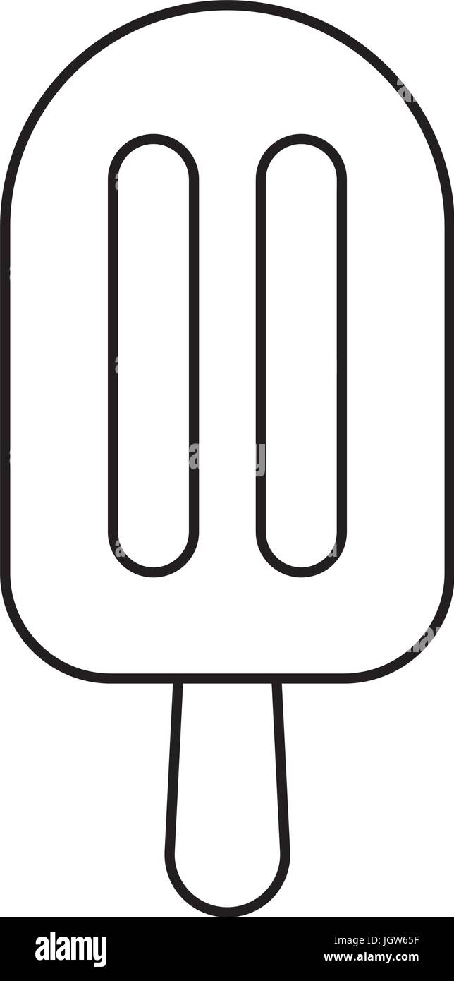 ice cream bar icon over white background vector illustration Stock Vector Image & Art - Alamy