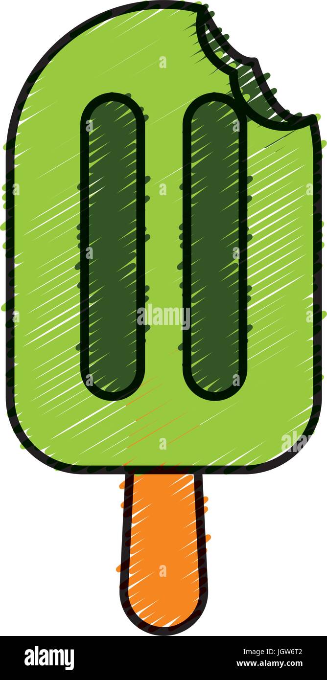 ice cream bar icon over white background vector illustration Stock Vector Image & Art - Alamy