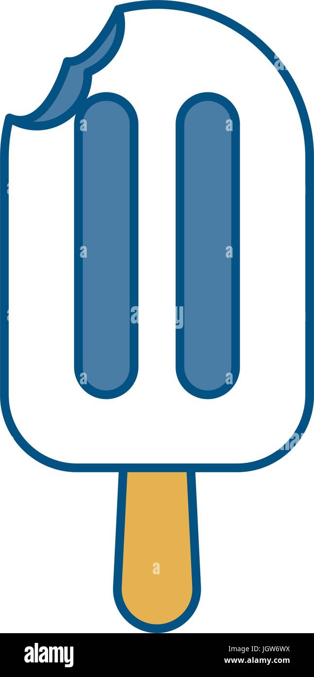 ice cream bar icon over white background vector illustration Stock Vector Image & Art - Alamy