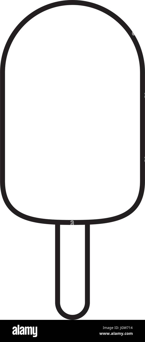 ice cream bar icon over white background vector illustration Stock Vector Image & Art - Alamy