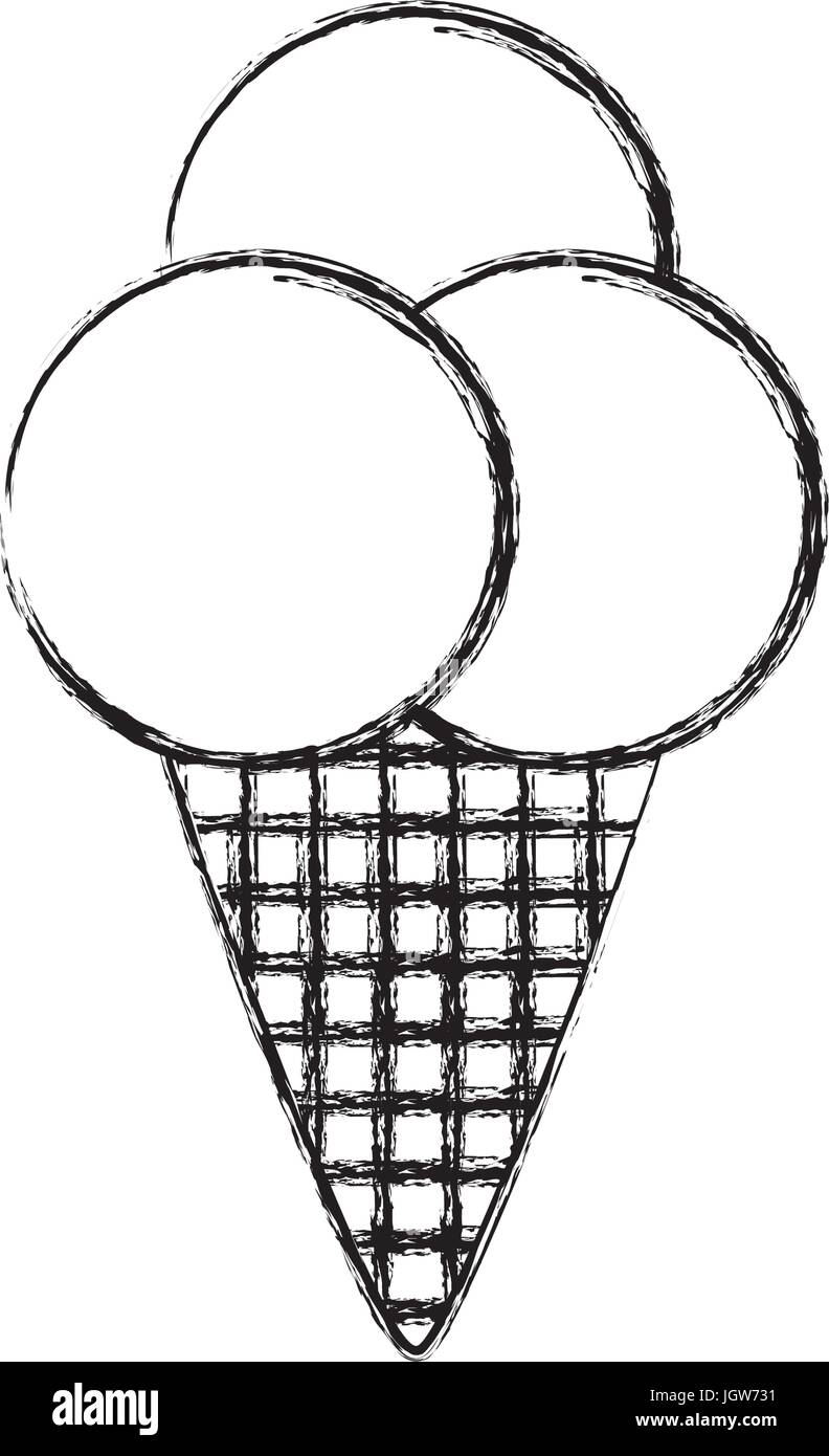 ice cream icon over white background vector illustration Stock Vector ...