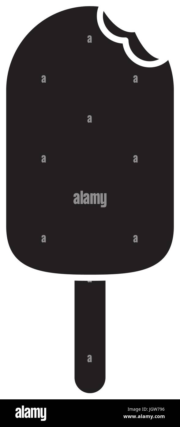 ice cream bar icon over white background vector illustration Stock Vector Image & Art - Alamy