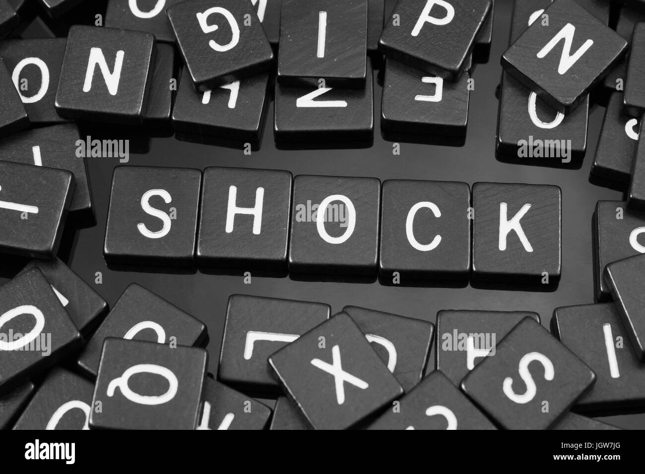 Shock Letter High Resolution Stock Photography and Images - Alamy