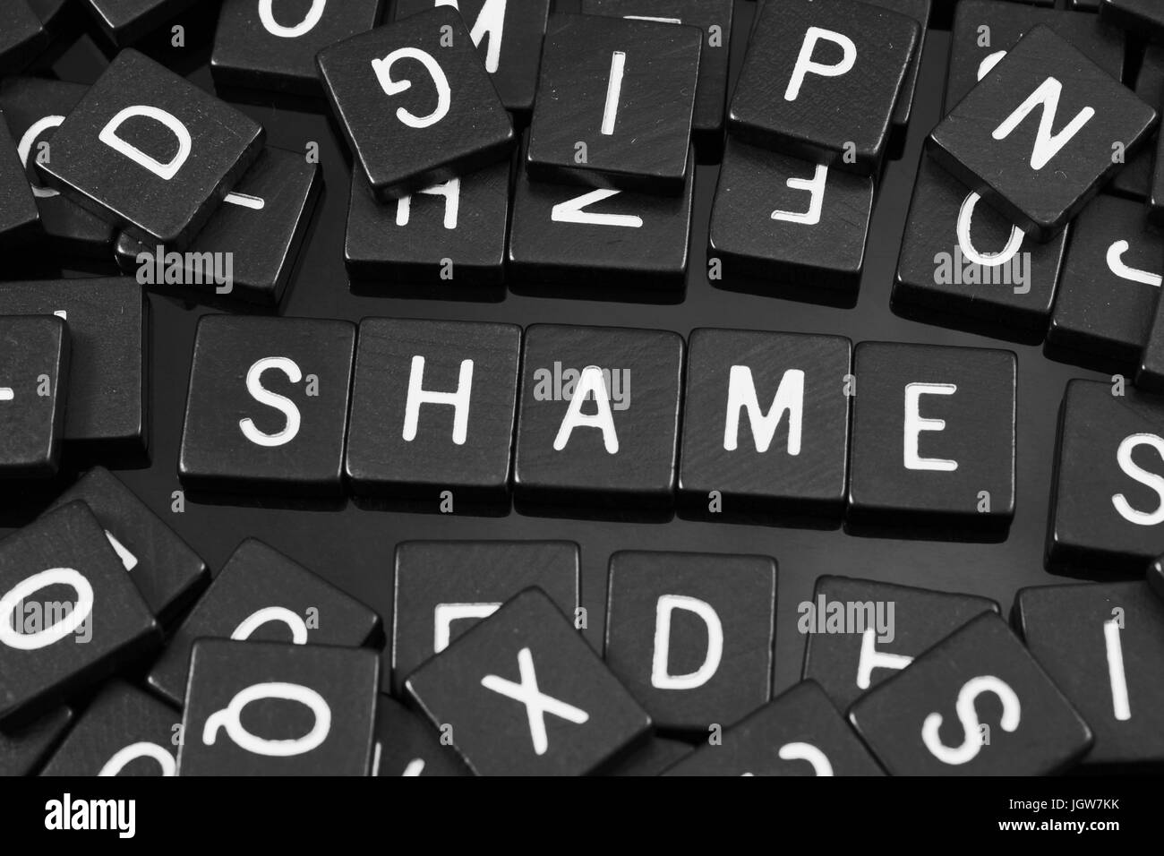 Black Shame High Resolution Stock Photography and Images - Alamy