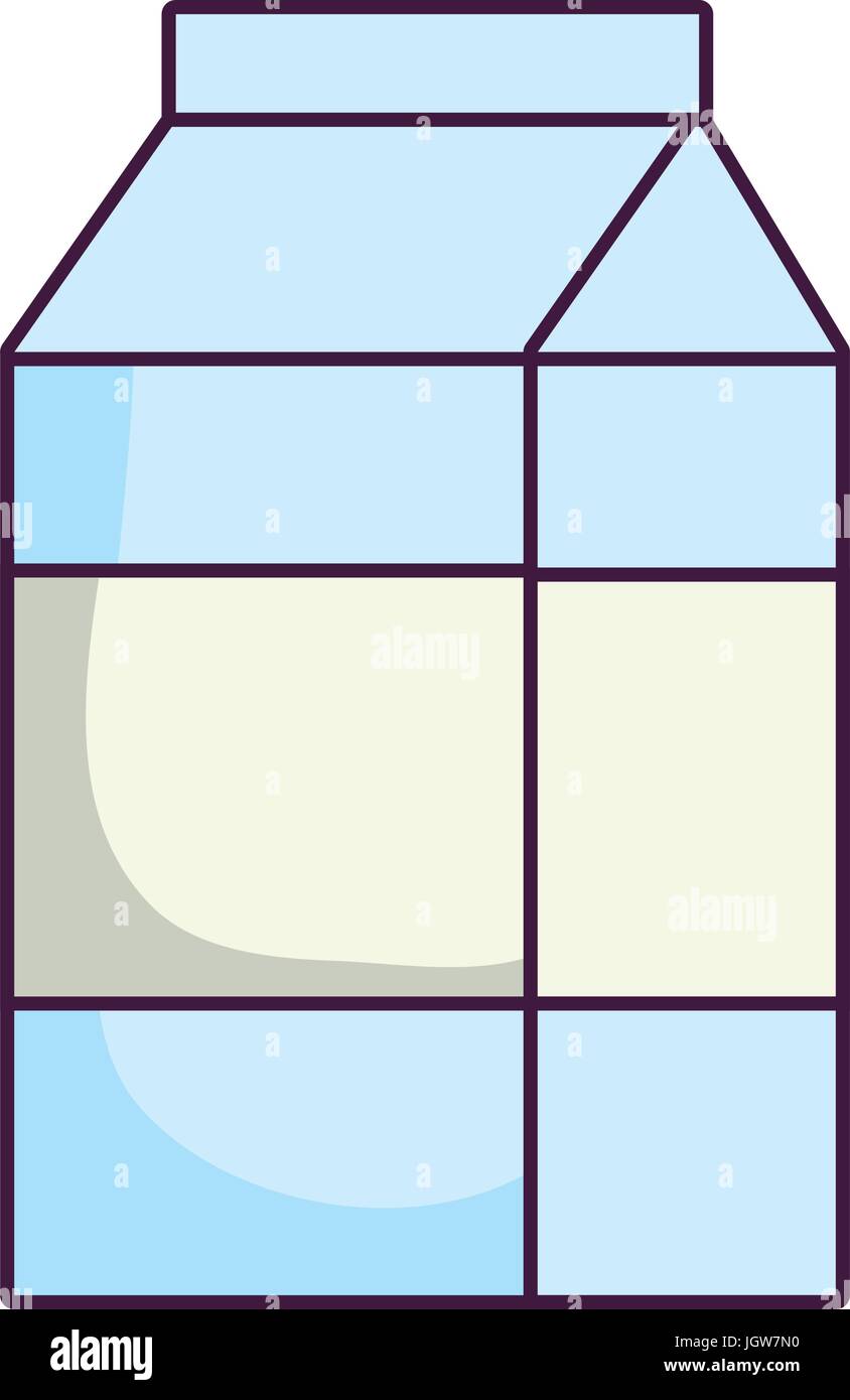 milk box icon over white background vector illustration Stock Vector ...