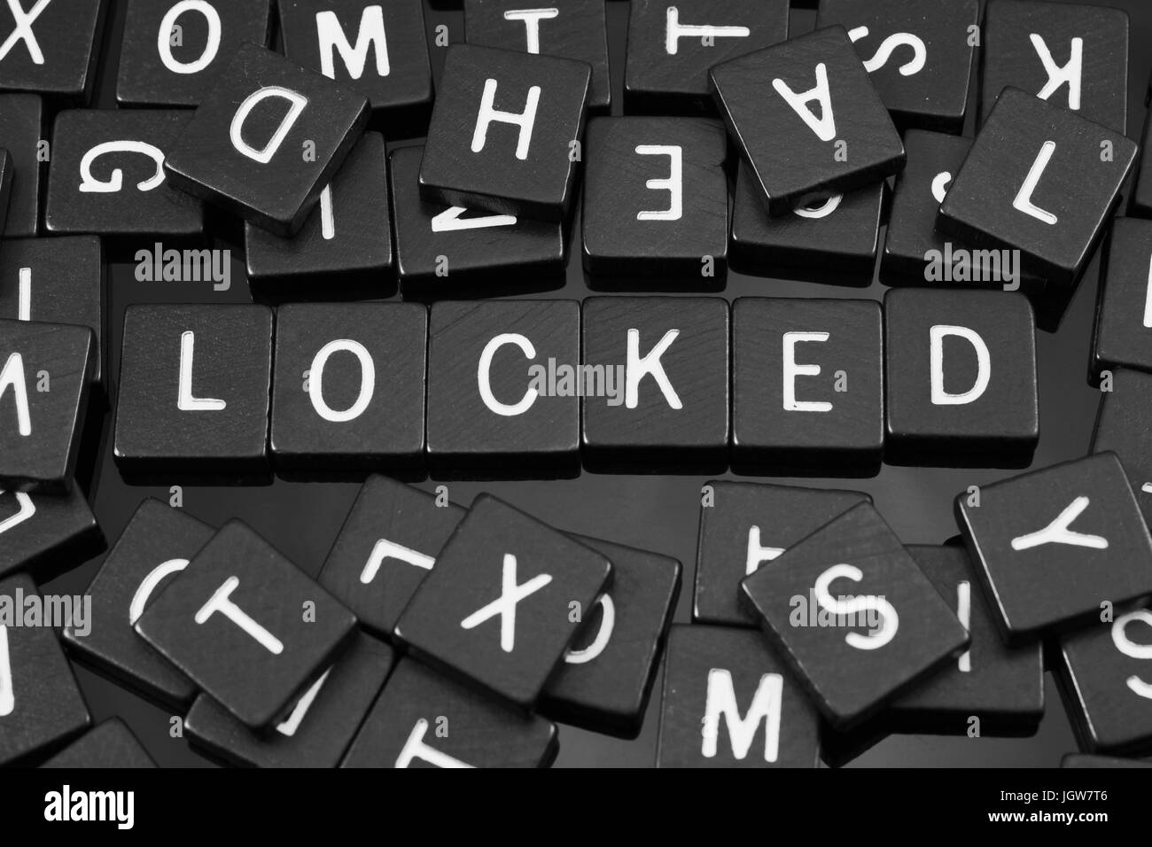 Lock unlocked and locked Black and White Stock Photos & Images - Alamy