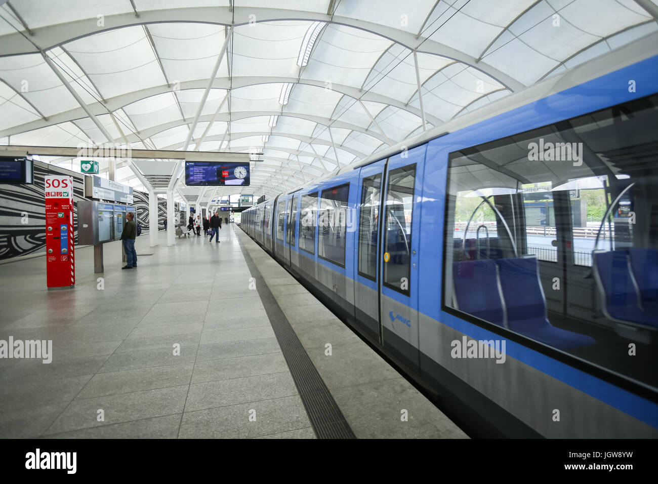 Frottmaning u bahn station in munich hi-res stock photography and ...