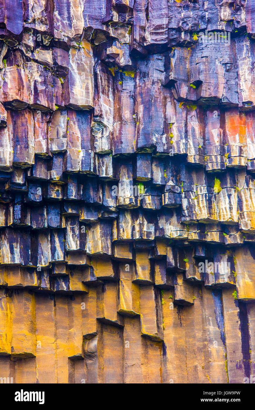 Basalt columns and rainbow hi-res stock photography and images - Alamy