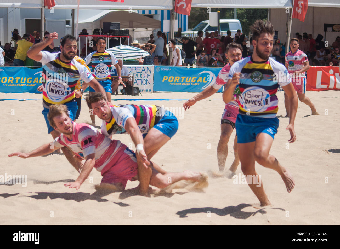 Figueira beach rugby international tournament held at Figueira da Foz ...