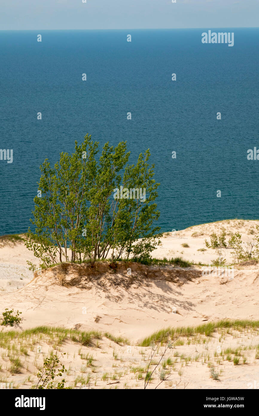 Empire, Michigan - Sleeping Bear Dunes National Lakeshore Stock Photo ...