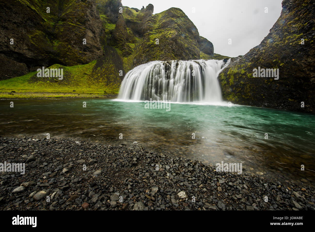 Waterfall Long Exposure Stock Photo - Alamy
