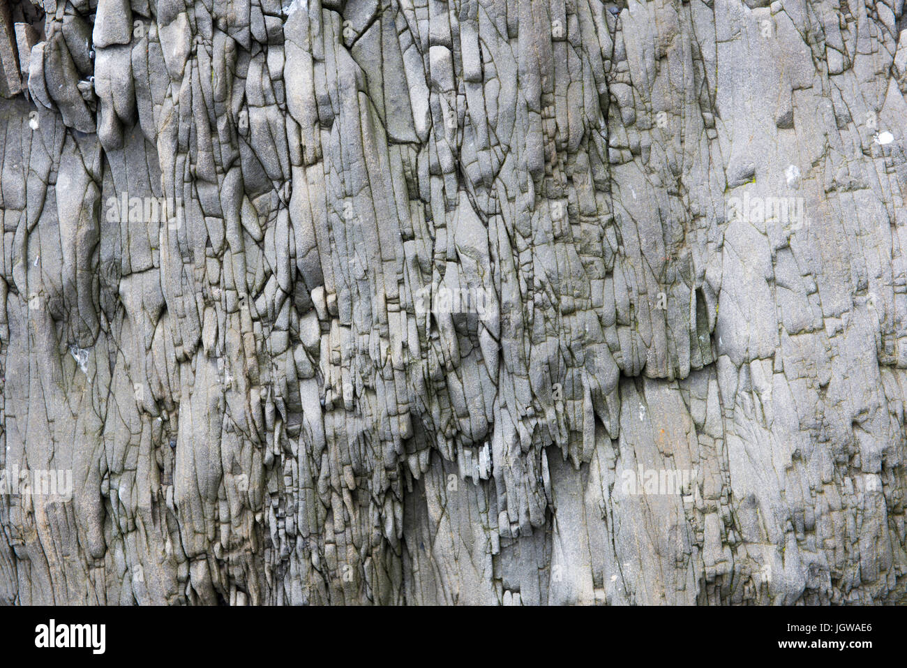 Basalt columns texture Stock Photo - Alamy