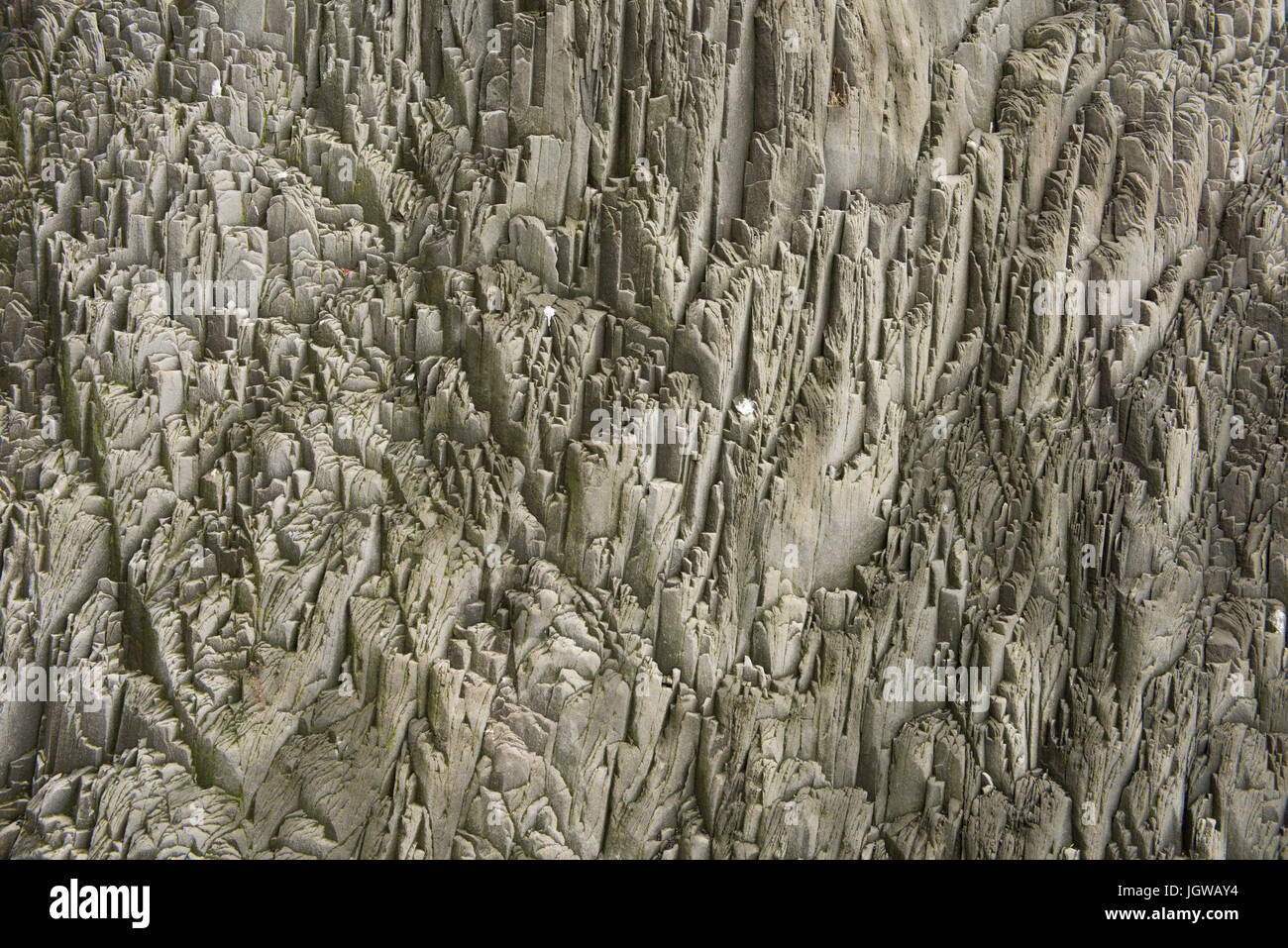 Basalt columns texture Stock Photo - Alamy