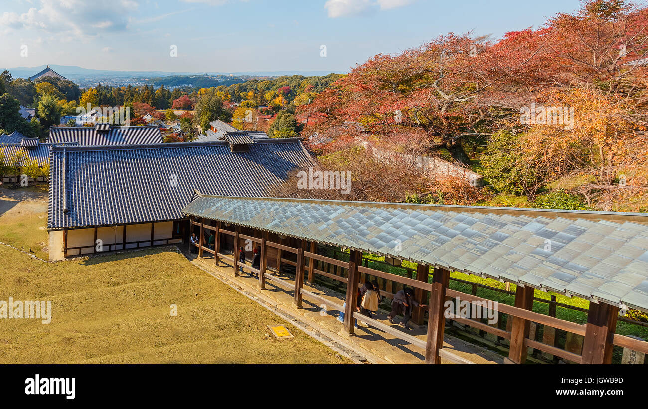 Nara temple hall nigatsu do hi-res stock photography and images - Alamy