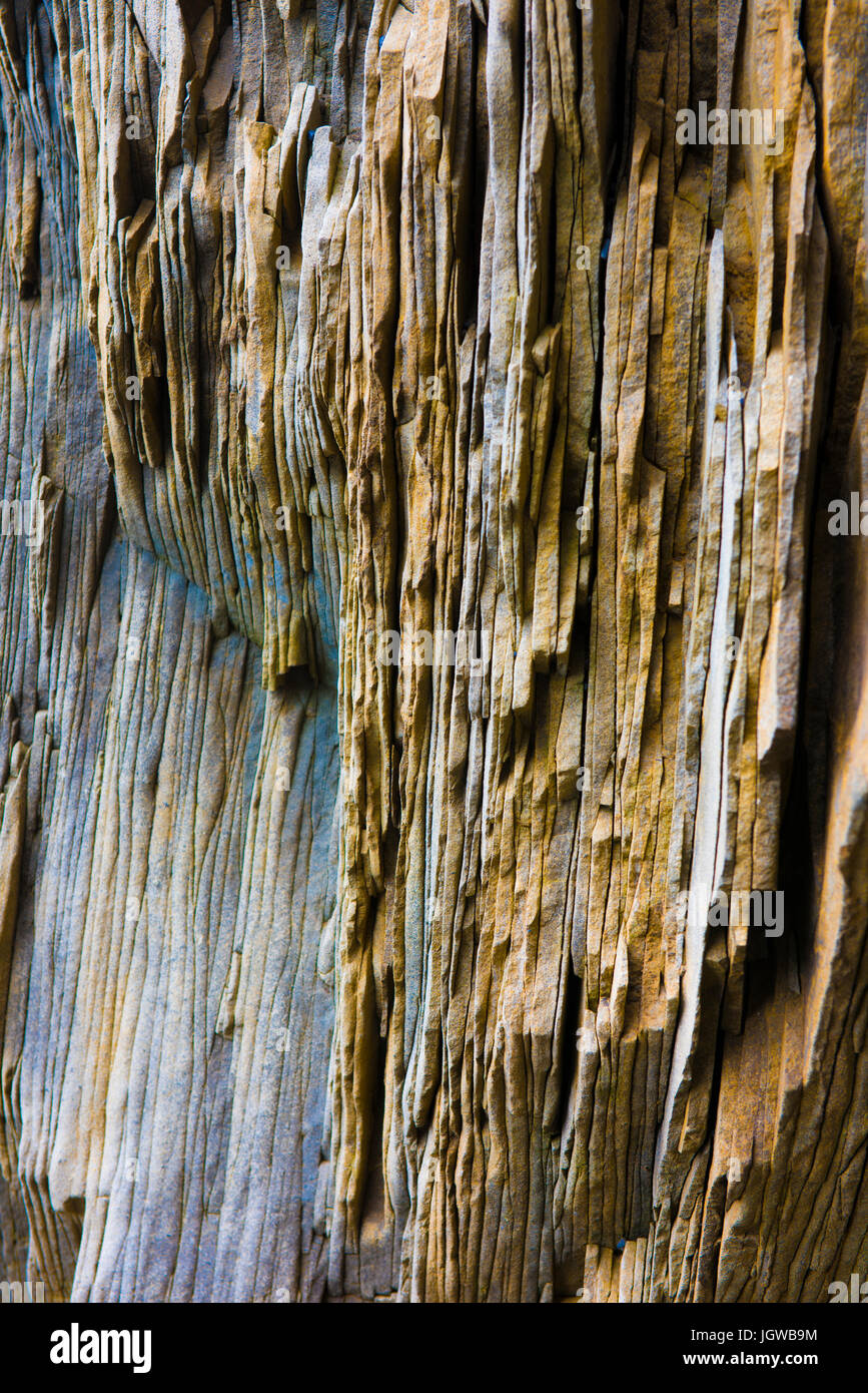 Basalt columns texture Stock Photo - Alamy