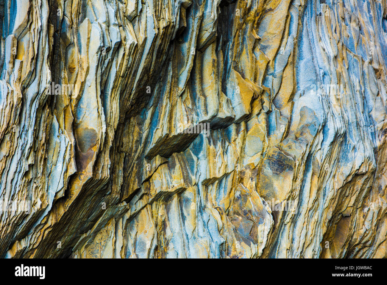 Basalt columns texture Stock Photo - Alamy