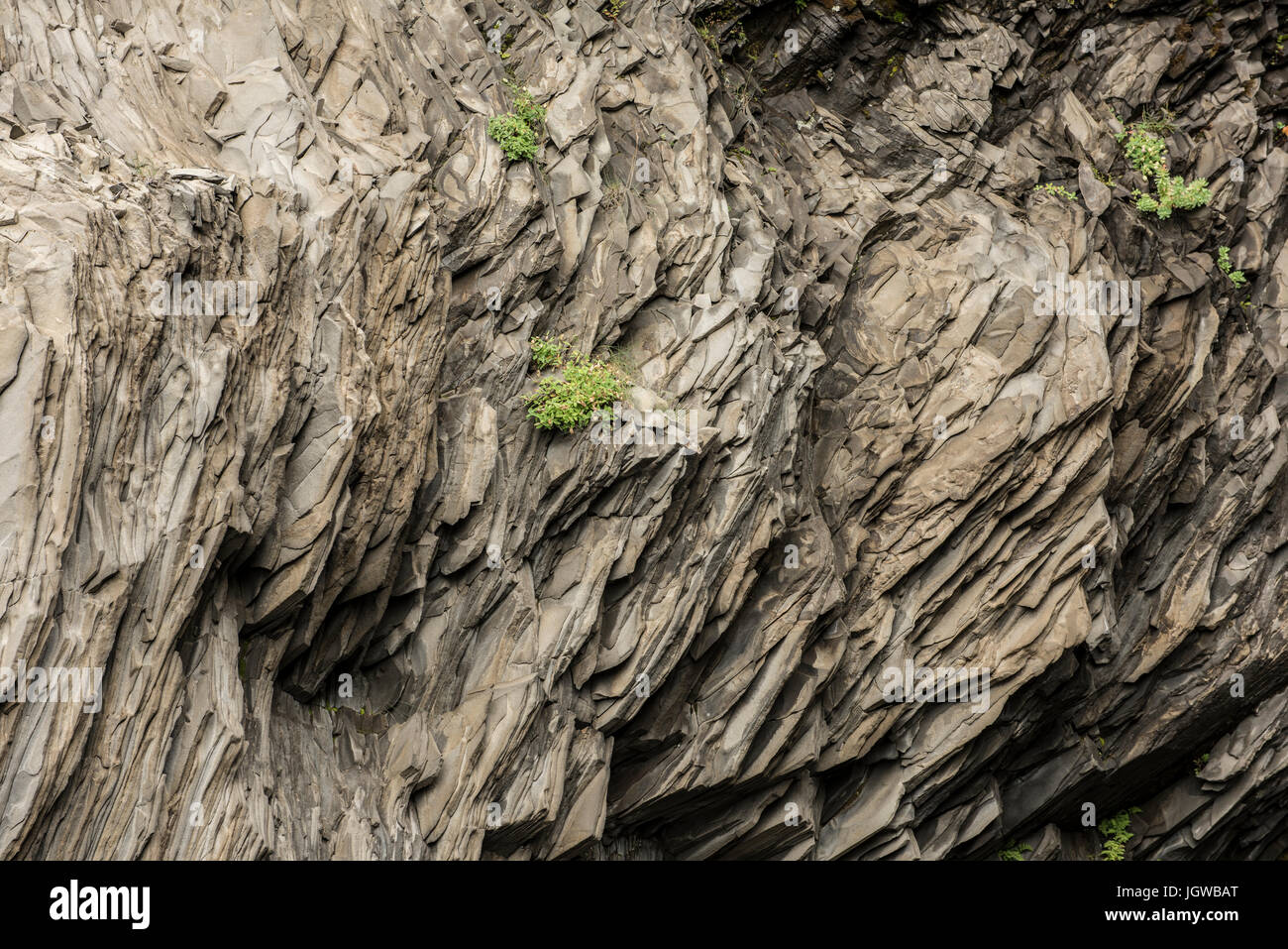 Basalt columns texture Stock Photo - Alamy