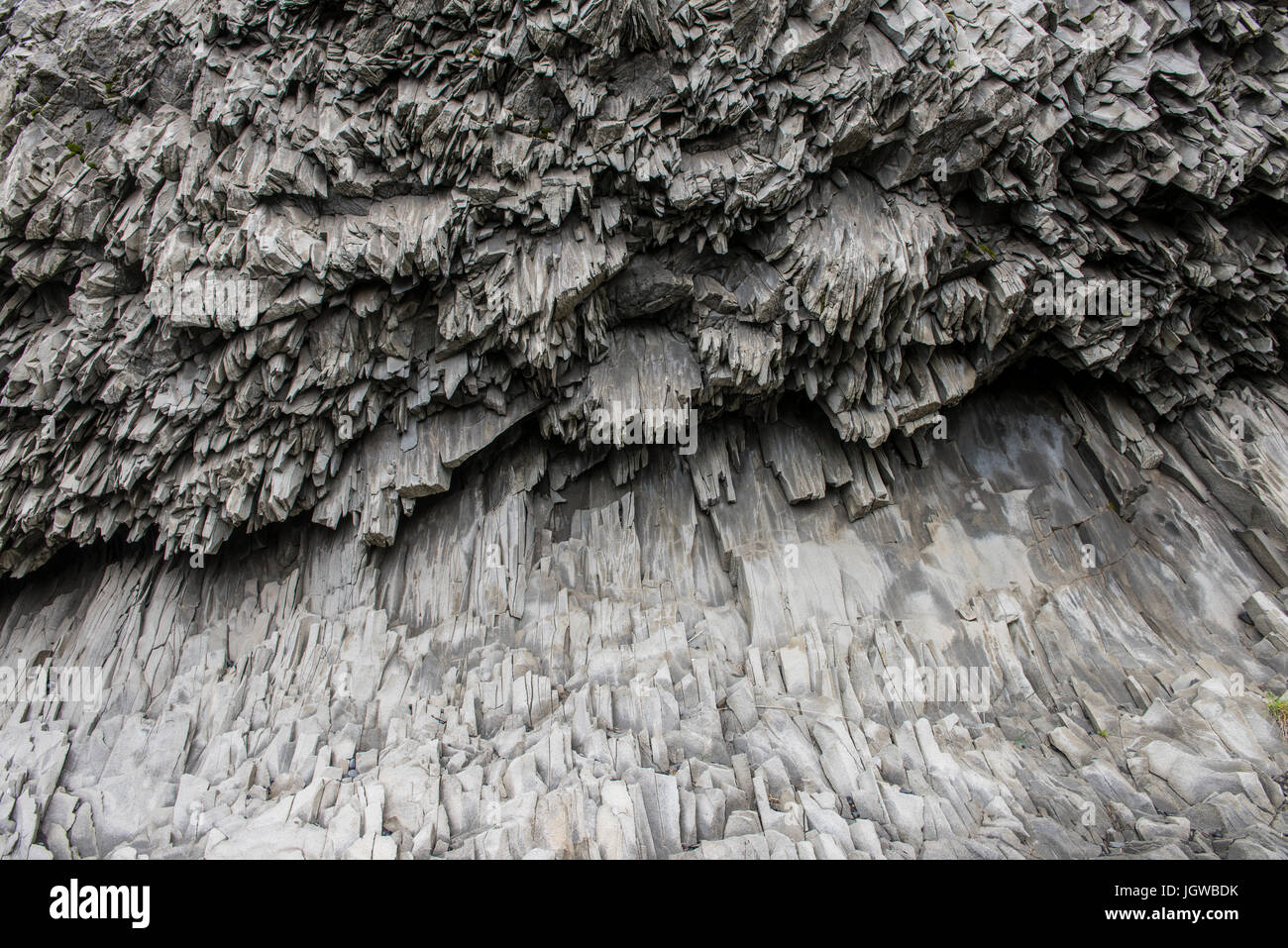 Basalt columns texture Stock Photo - Alamy