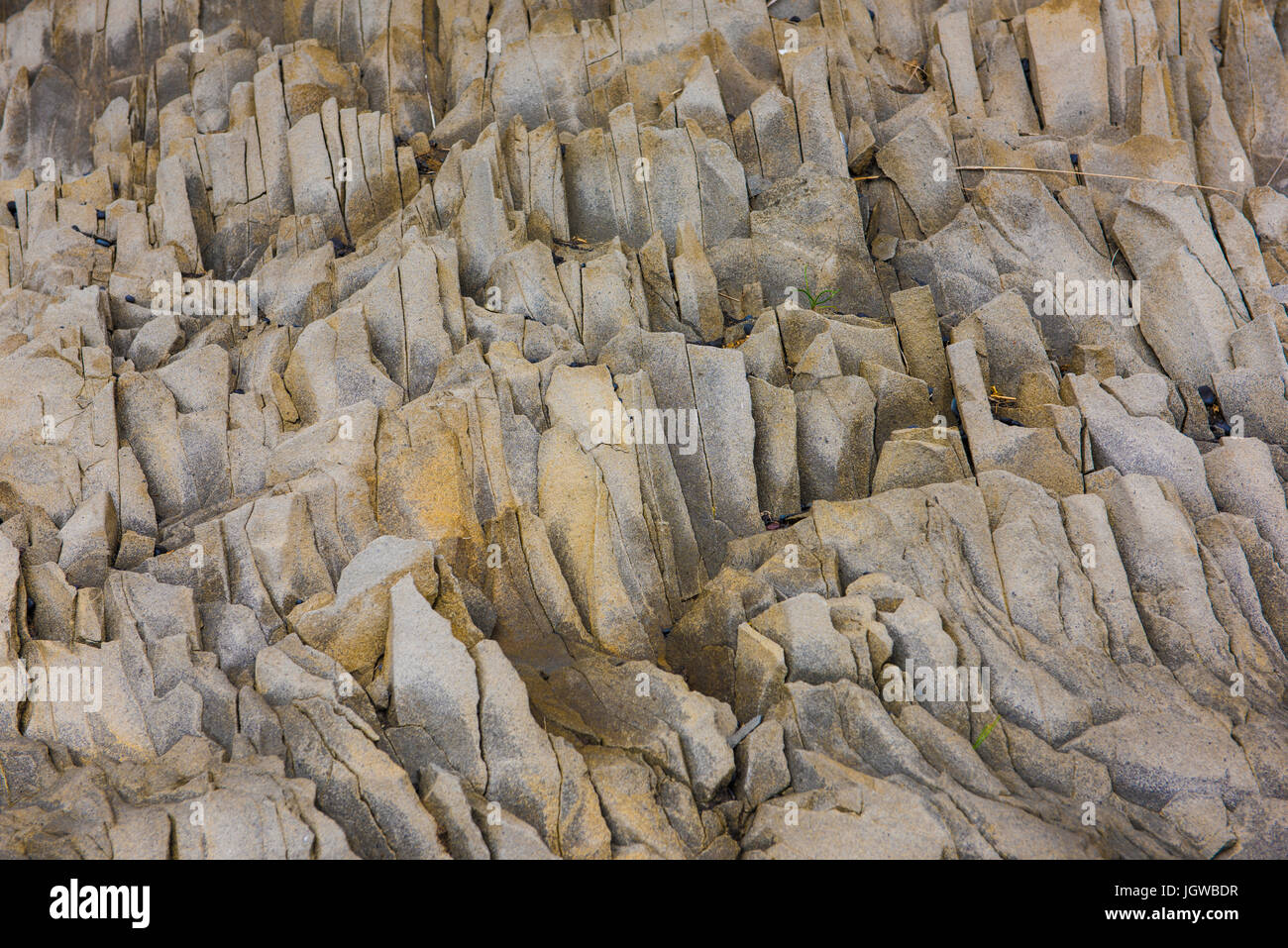 Basalt columns texture Stock Photo - Alamy