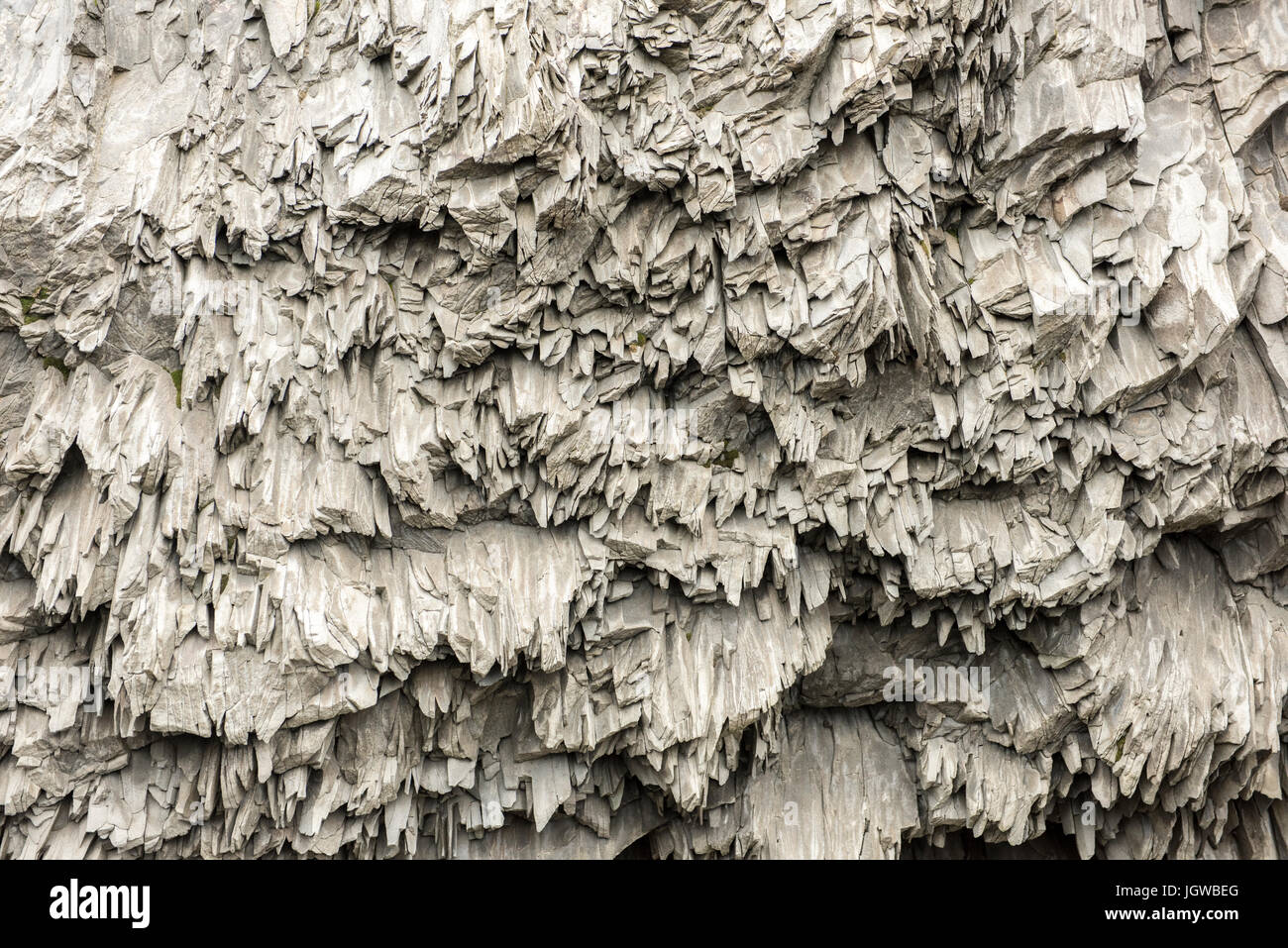Basalt columns texture Stock Photo - Alamy