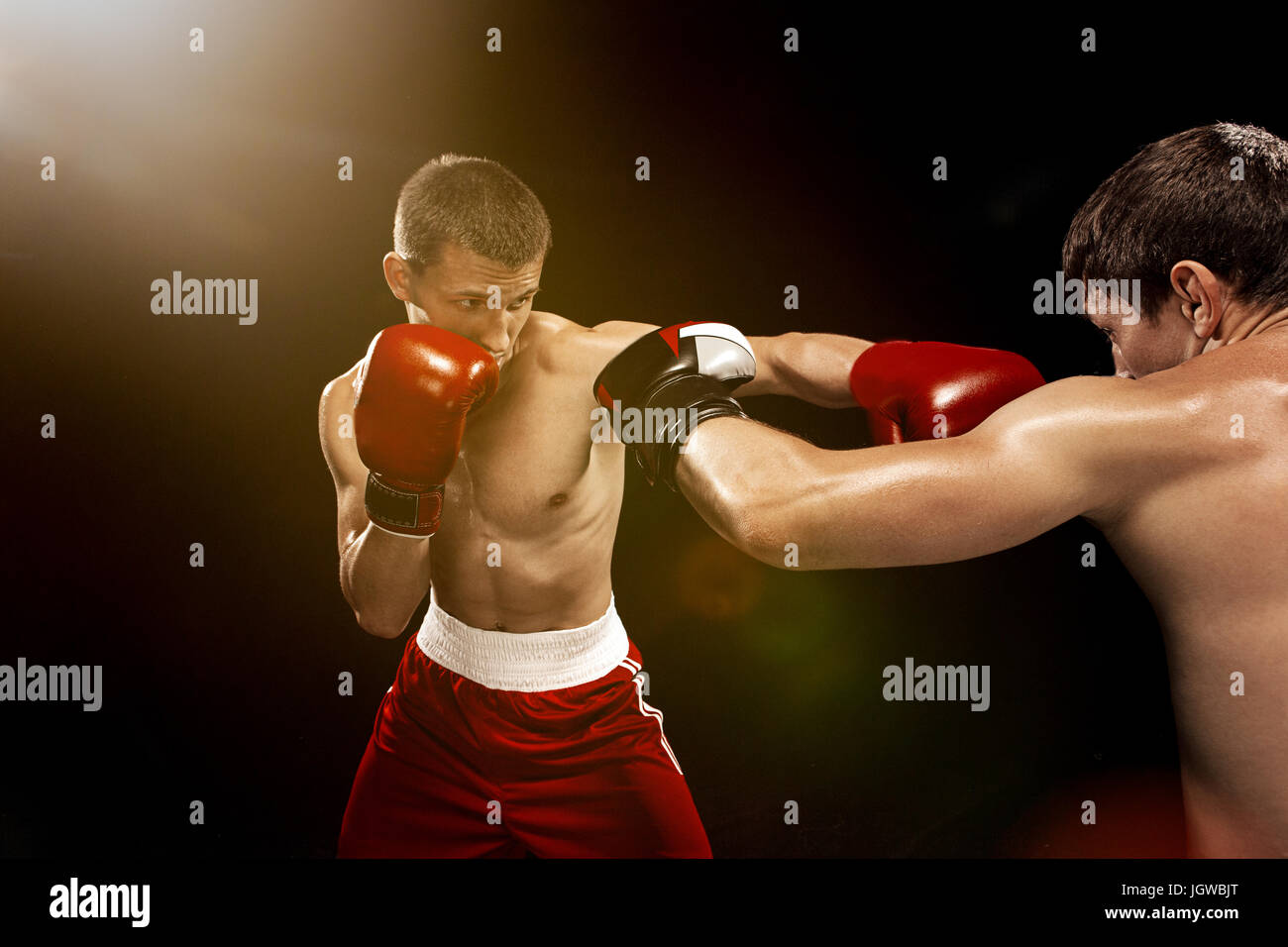 Boxer match two hi-res stock photography and images - Alamy