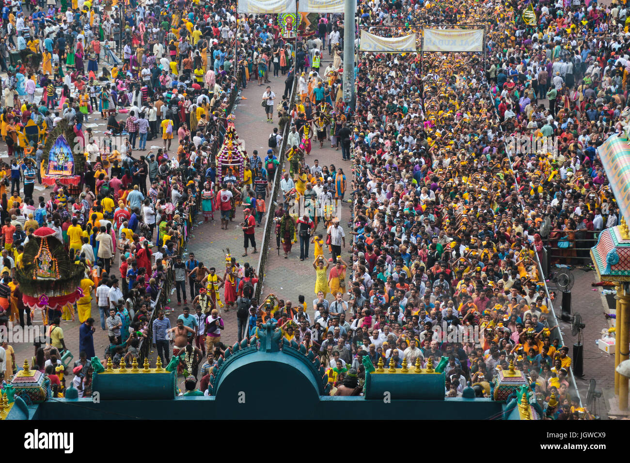Crowd entrance temple during religious hi-res stock photography and ...