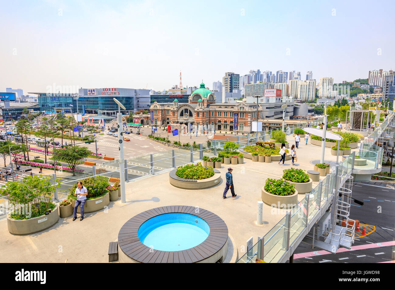 Seoul station 7017 project hi-res stock photography and images - Alamy