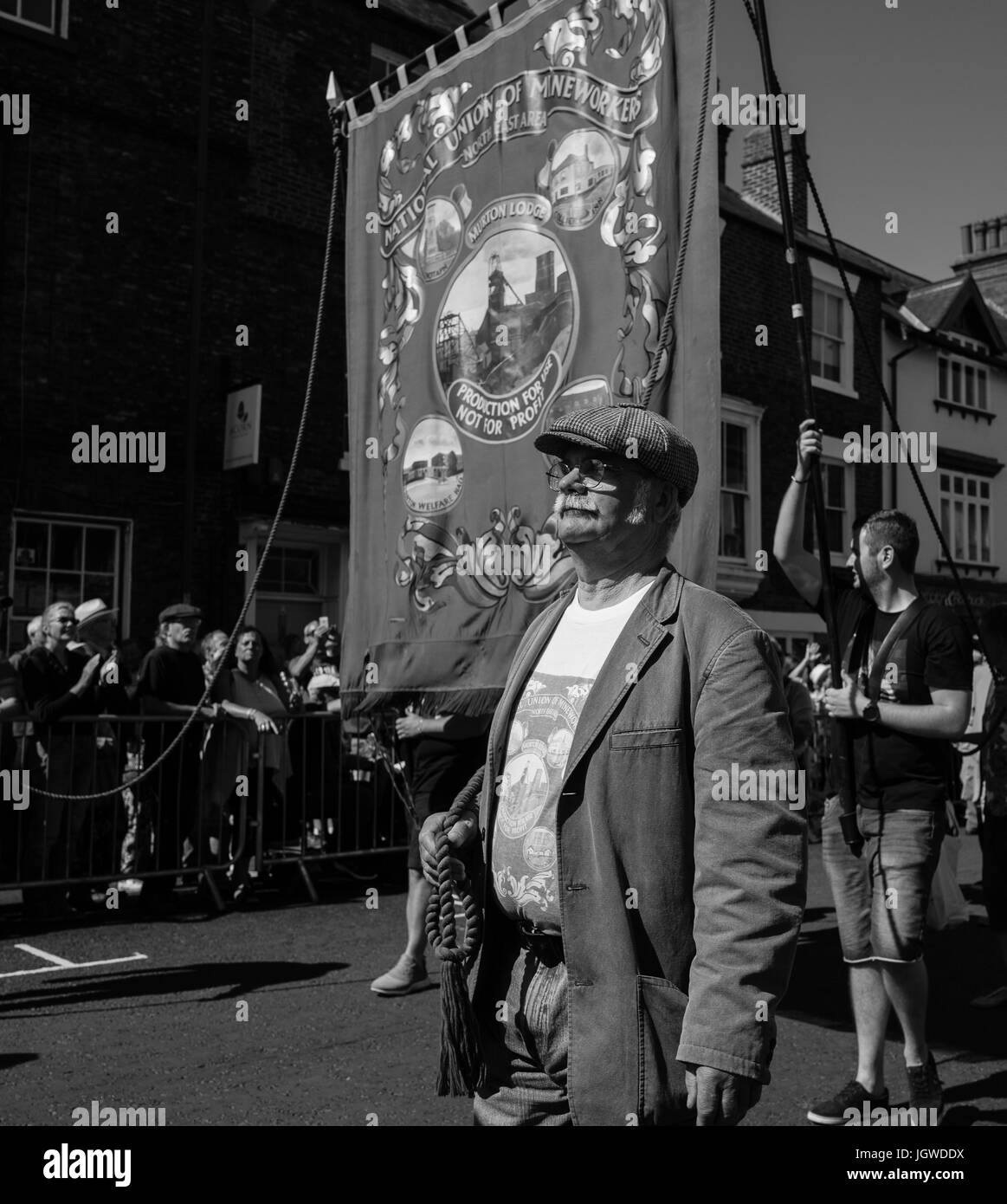 Proud man leads the band Stock Photo - Alamy