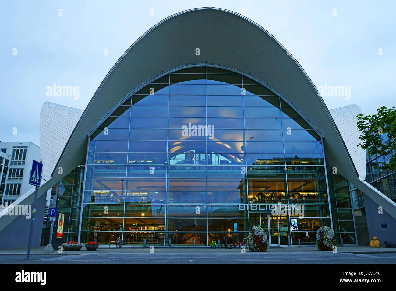 Tromso tromsø library bibliotek hi-res stock photography and images - Alamy