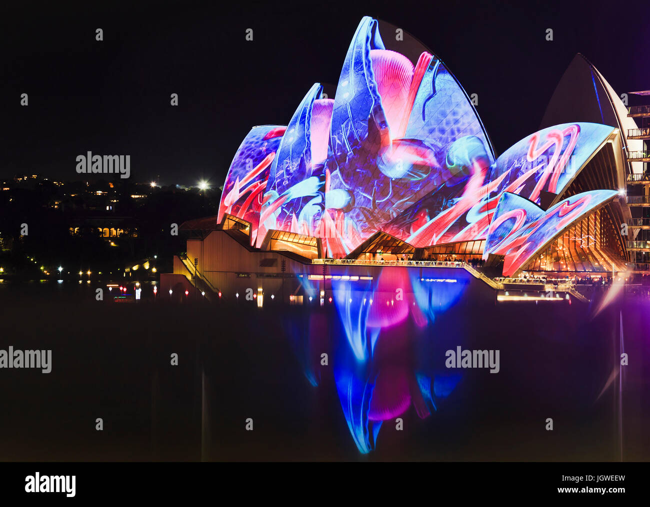 Sydney, Australia - 16 June 2017: World famous Sydney opera house ...