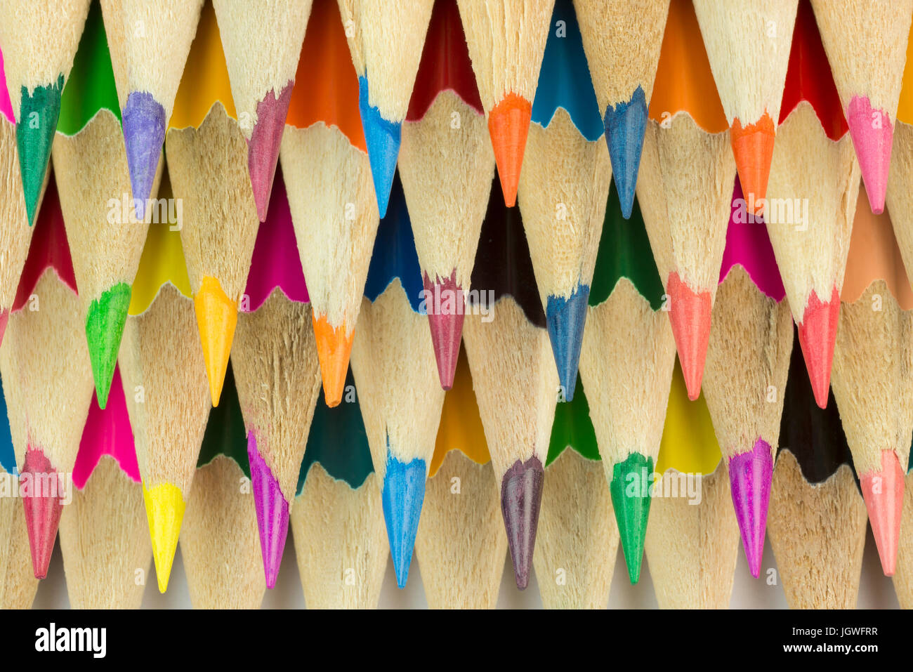 Collection of colorfull pencils as a background picture Stock Photo - Alamy