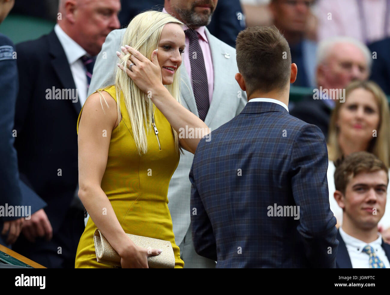 Max Whitlock and his new wife Leah Hickton on day eight of the ...