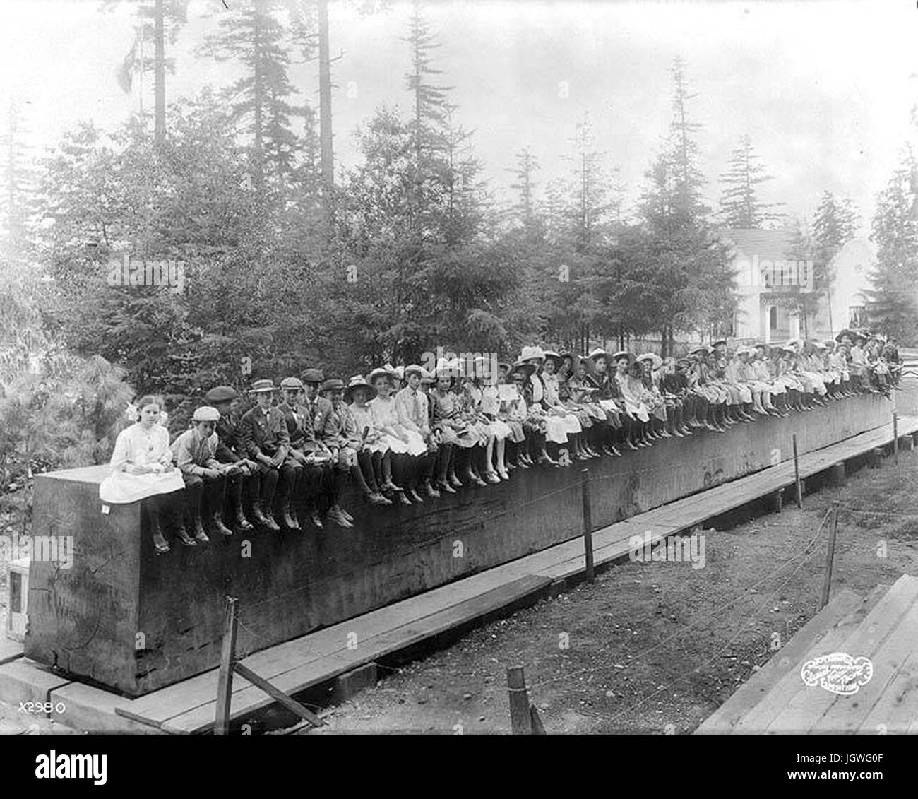 Alaska-Yukon-Pacific Exposition in Seattle, 1909 - Children's Day Stock ...