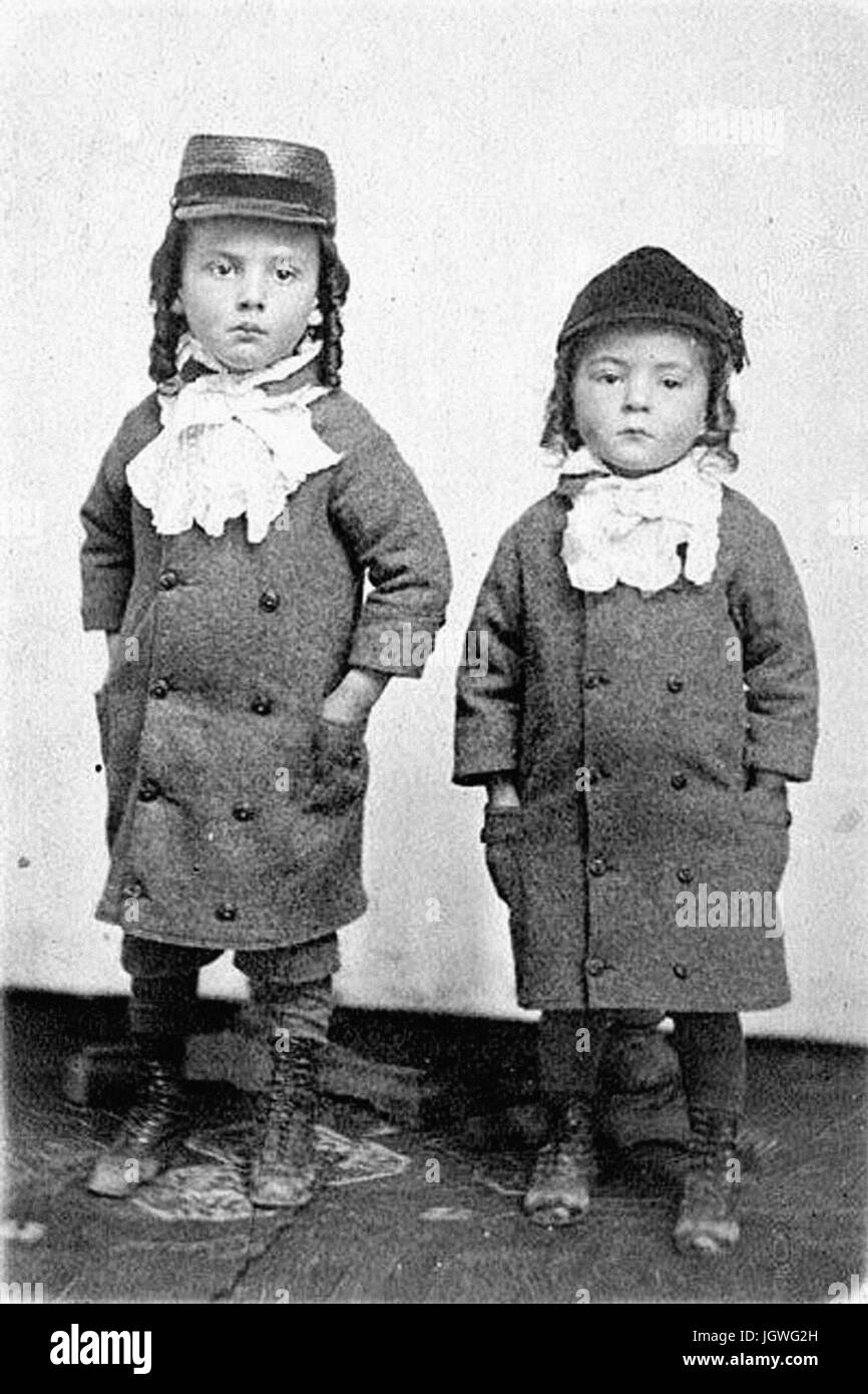 Brothers Eugene and Aubrey Levy, possibly in San Francisco Stock Photo ...