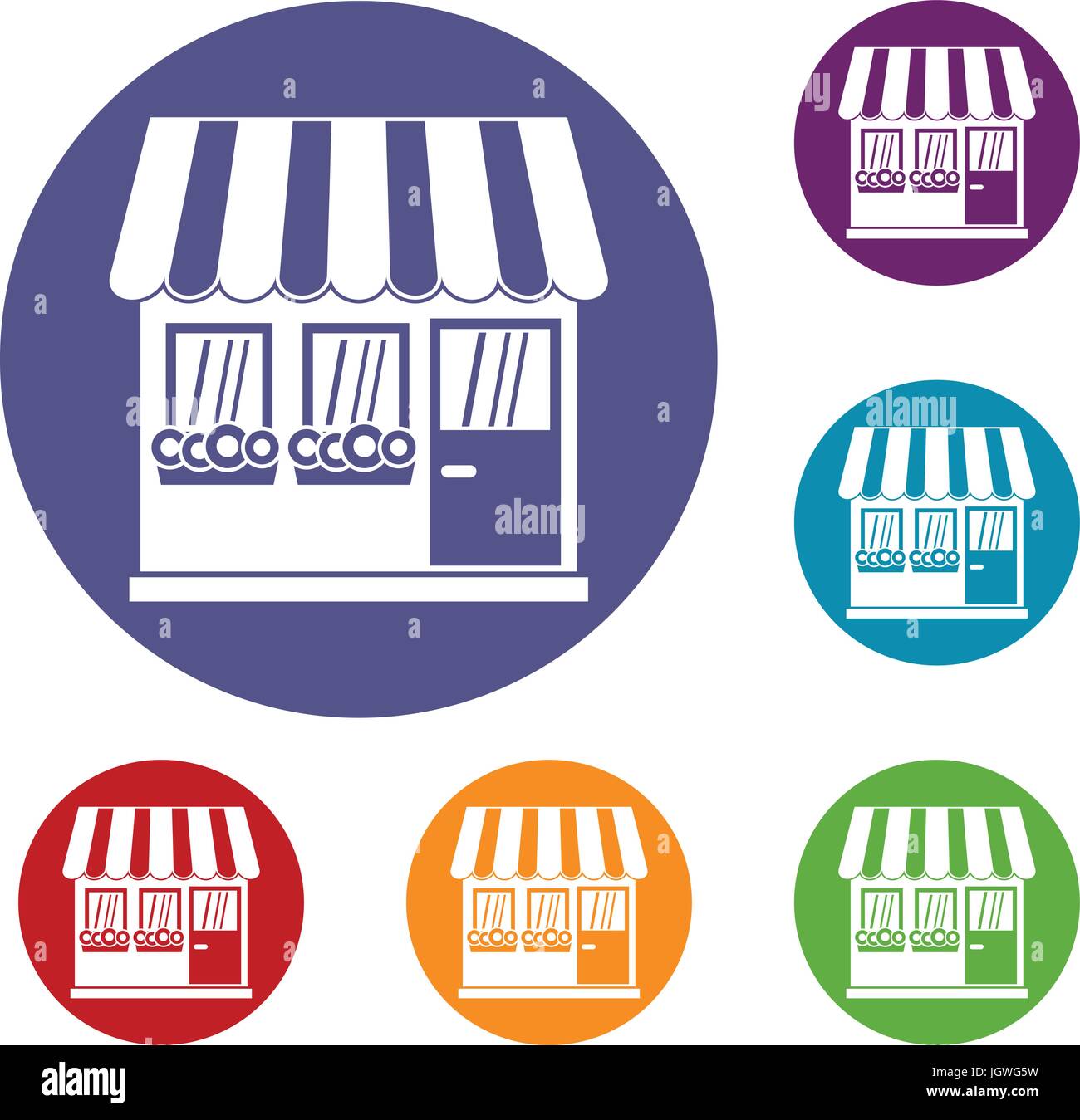 Store icons set Stock Vector Image & Art - Alamy